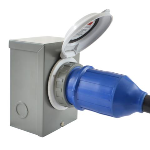 50 Amp Power Inlet Boxes With SS2-50 / CS6375 | Conntek 80SS2 Series